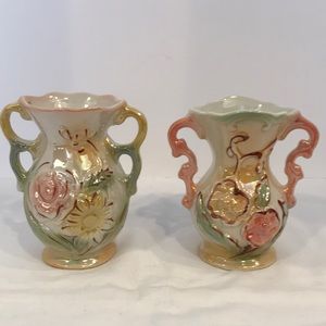 Accents | Brazilian Lusterware Vases 423 Set Of 2 Euc | Poshmark